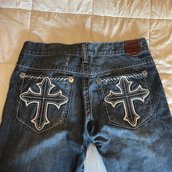 Archaic | Jeans | Vintage Embroidered Jeans | Poshmark